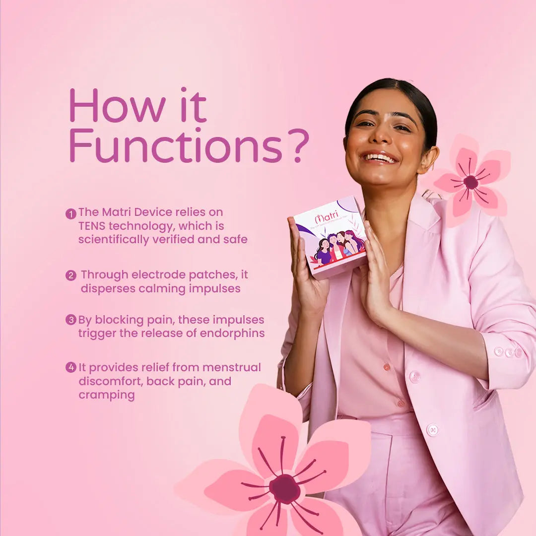Period Pain Relief Device by Matri | Get Rid of Period Pain